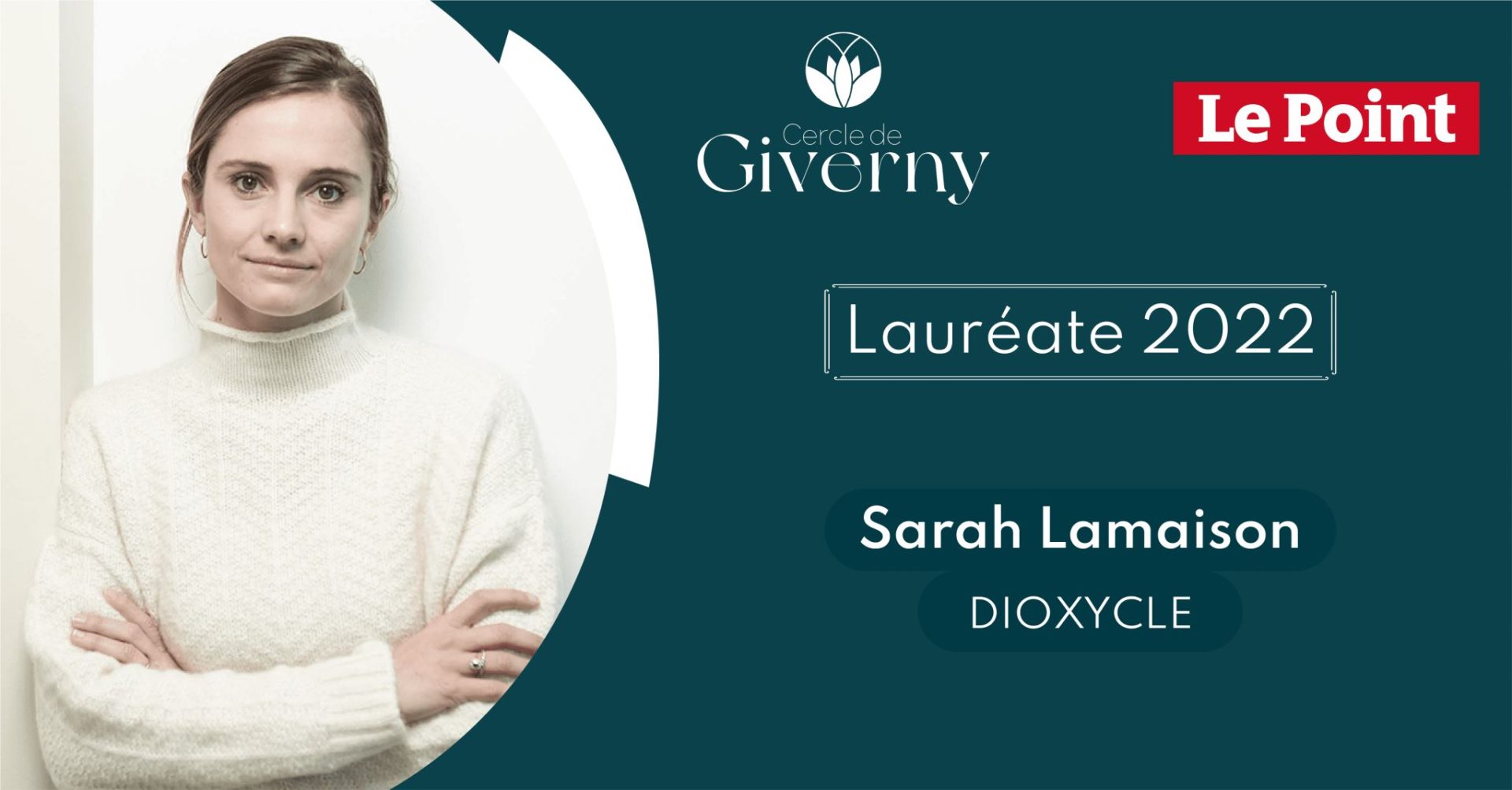 Our CEO, Sarah Lamaison, included in the 2022 list of Giverny – Le ...